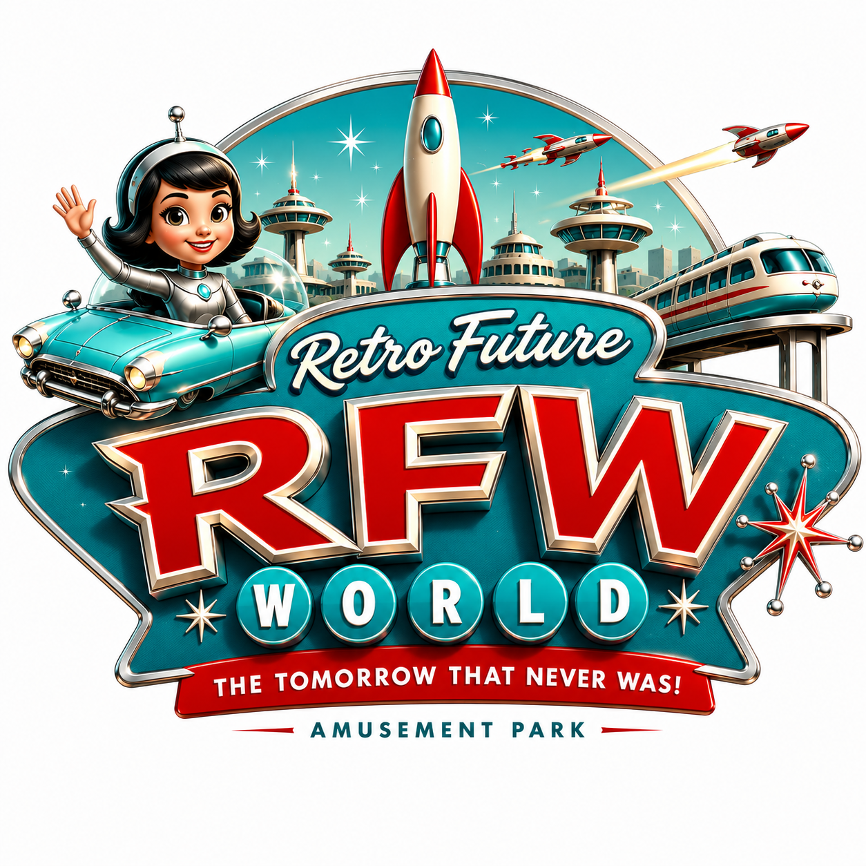 Retro Future World | Music, Mascots & Tomorrowland Nostalgia
